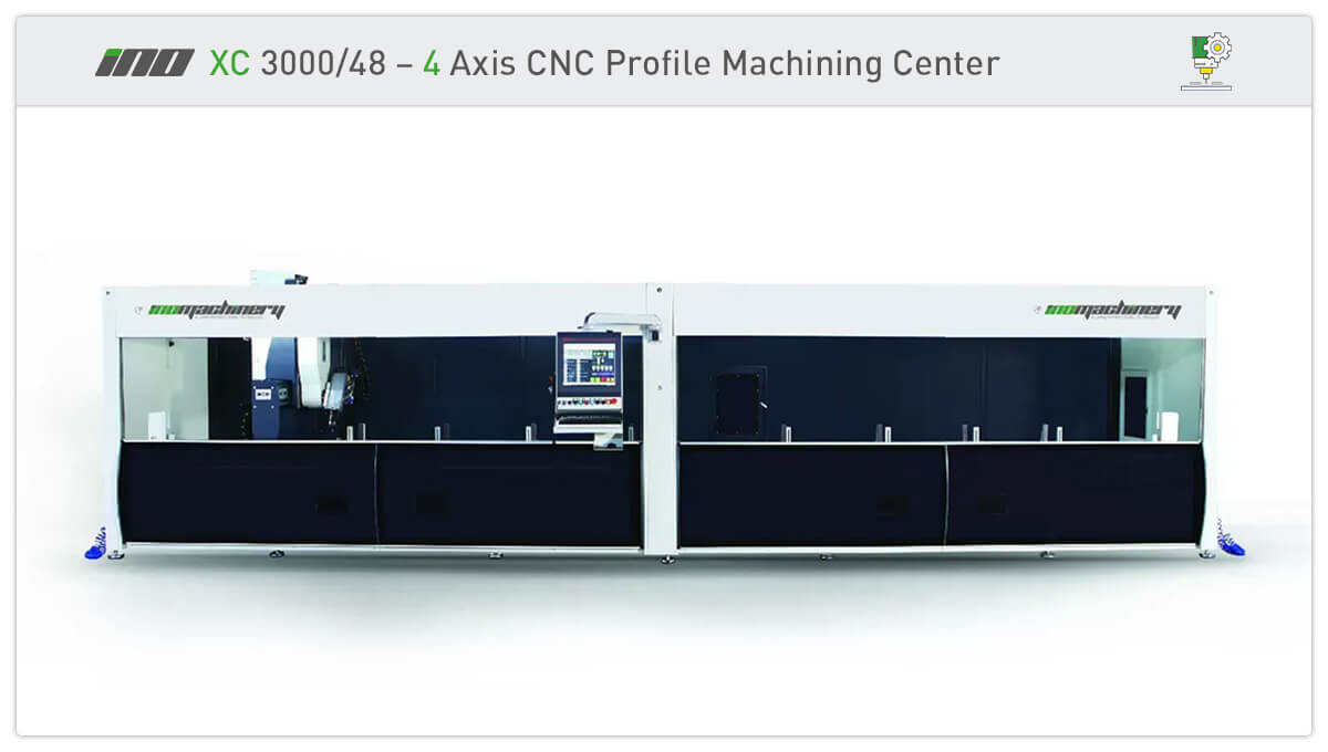Ino XC 3000 48 Centre d'usinage de Profil CNC 4 Axes | INO Machinery